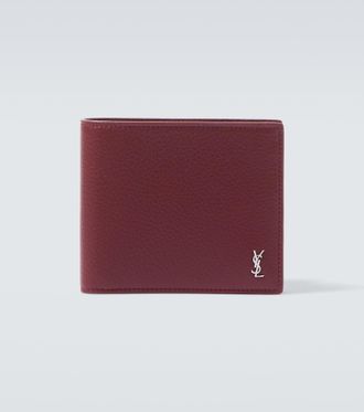Saint Laurent Portefeuille Cassandre en cuir