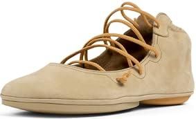 Camper Womens Right Nina K400194 Lace Up Bootie, 6 UK, Medium Beige 030, 38 EU