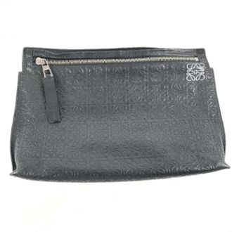 Loewe Pre-owned Leder clutches - - Pre-owned - Herren - Schwarzk - ONE SIZE