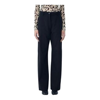 Sportmax Stretch Panel Konstruktion Mid Rise Hose - - Trousers - Damen - Schwarzk - S