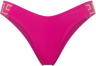 Versace Femme, Maillots de bain, Rose, Taille: 38 FR Greca Border Bikini Bottoms