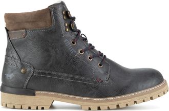 Mustang Jeans Schnürschuhe Mustang 4142-602 Grau