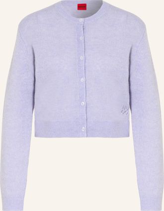 HUGO BOSS Hugo Strickjacke Stefbra lila