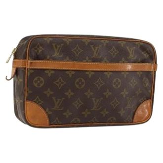 Louis Vuitton Pre-owned Canvas Clutch - - Pre-owned - Damen - Braun - ONE SIZE
