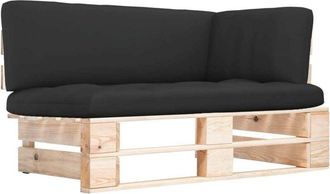 vidaXL Canap&eacute; dangle palette de jardin bois de pin impr&eacute;gn&eacute; Vidaxl