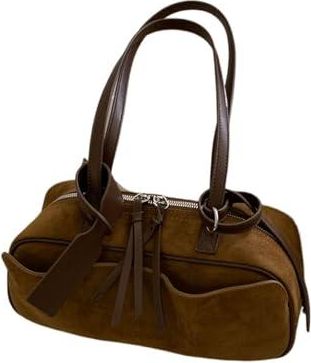 Generic Sac &agrave; main, compatible for les aisselles des femmes, d&eacute;placements de niche(Brown)