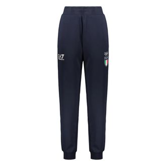 Emporio Armani Sportswear-Hose - - Trousers - Damen - Blau - S