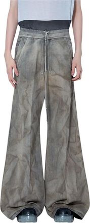 Rick Owens Homme, Pantalons, Beige, Taille: S Wide Bela Pants