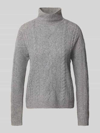 Christian Berg Kaschmirpullover mit Zopfmuster