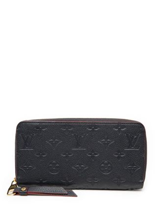Louis Vuitton portefeuille continental Zippy Wallet en cuir Empreinte (2021-2025) - Bleu