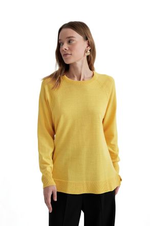 DeFacto Damen Strickmode - Stilvolle Strickpullover Blusen & Tuniken f&uuml;r Damen - Auswahl an Pullover - Feinstrickpullover Strickjacken und Pulli