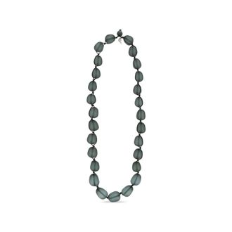 Emporio Armani Beaded Necklace - - Accessories - Damen - Blau - ONE SIZE