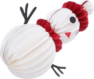 SOLUSTRE Schneemann-innendekorationen Aus Papier Weihnachtsmittelstück Für Tischdekor Schneemann-Dekorationen Für Partyzubehör Festliche Winterdeko Für Familie