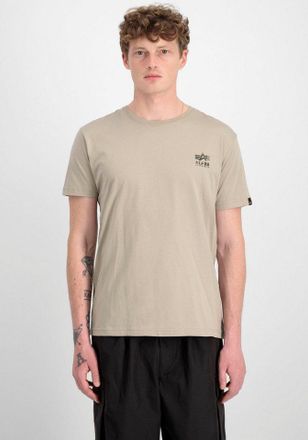 Alpha Industries Rundhalsshirt Camo Logo Puff Print BP T