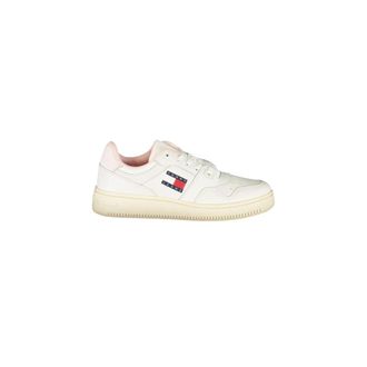 Tommy Hilfiger Wei&szlig;e Polyester-Sneakers - - Shoes - Damen - Wei&szlig; - 36 EU