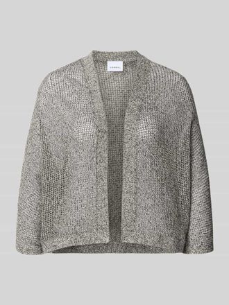 Comma Strickjacke in offener Passform mit 3/4-Arm