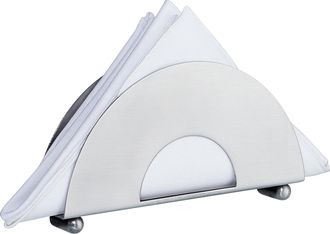 cilio Serviettenständer Edelstahl, Silber, 500073