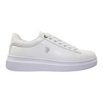 U.S.Polo Association U.s. Polo Assn., Femme, Chaussures, Blanc, Taille: 40 EU White