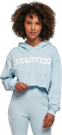 Starter Black Label Damen Ladies Starter Cropped Hoody icewaterblue, XS