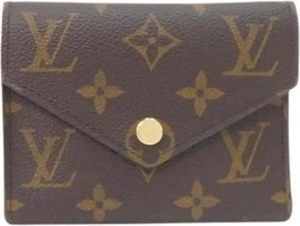 Louis Vuitton Portefeuille Pre-owned Monogram (tri-pli) - Femme - Pre-owned - Brun - Taille: ONE Size