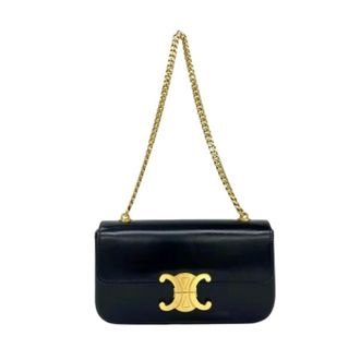 Celine Sac bandouli&egrave;re vintage Pre-owned - Femme - Pre-owned - Noir - Taille: ONE Size