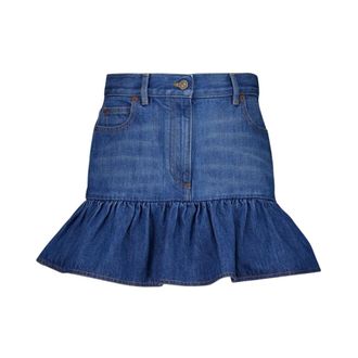 Valentino Garavani Damen, Röcke, Blau, SGröße