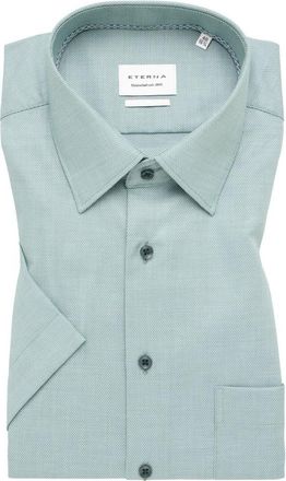 Eterna Strukturiertes Kurzarmhemd mit Brusttasche, Comfort Fit in