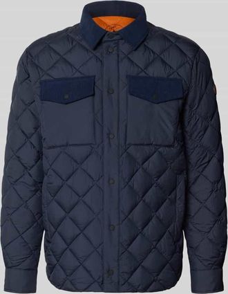 Save The Duck Regular Fit Jacke in Stepp-Optik Modell FIRMIN