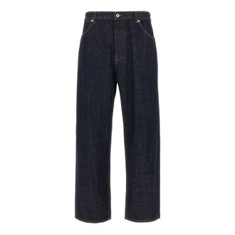 Jil Sander Homme, Jeans, Bleu, Taille: W34 Pantalon ample en denim