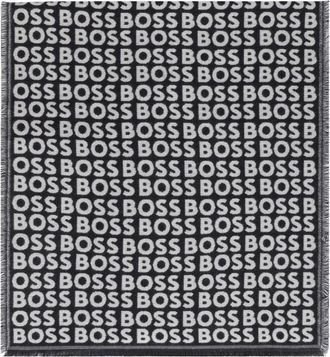 HUGO BOSS Homme, Accessoires, Multicolore, Taille: ONE Size Monogram Scarf