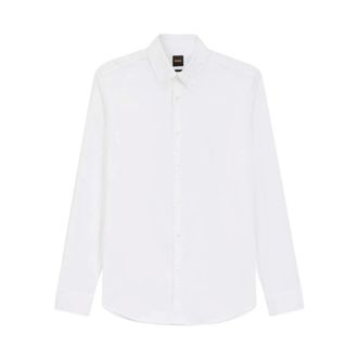 HUGO BOSS Homme, Chemises, Blanc, Taille: M Rickert Shirt