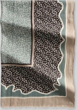 Marc O'Polo Schal mit gro&szlig;em Logo-Print
