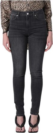 Liu Jo Femme, Jeans, Noir, Taille: W30 High Rise Denim Jeans