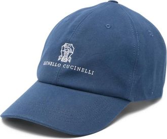 Brunello Cucinelli Logo-embroidered Baseball Cap