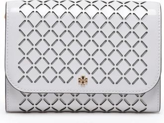 Tory Burch Femme, Sacs, Blanc, Taille: ONE Size Emerson Perforated Crossbody