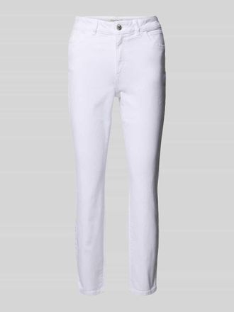 Christian Berg Slim Fit Jeans in verk&uuml;rzter Passform mit Eingrifftaschen