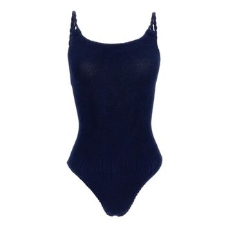 Hunza G Beachwear - - Swimwear - Damen - Blau - ONE SIZE