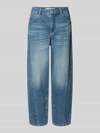 Lanius Barrel Fit Jeans aus Baumwoll-Mix in verk&uuml;rzter Passform