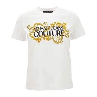 Versace Jeans Couture T-Shirts und Polos - - Tops - Damen - Wei&szlig; - 2XS