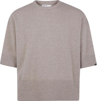 Extreme Cashmere Rundhals-Strickware - - Knitwear - Herren - Beige - M