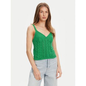 Benetton United Colors Of Benetton Top 101TDH01B Gr&uuml;n Slim Fit