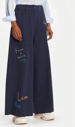 Max Mara Jeans Lotus 2525136011 Dunkelblau Wide Leg