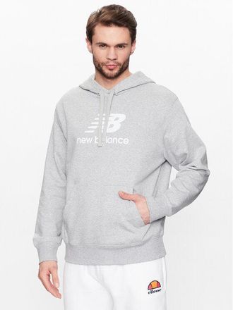 New Balance Sweatshirt MT31537 Grau Relaxed Fit
