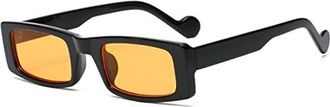 Generic Lunettes de soleil carrées streetwear pour hommes et femmes (couleur : D, taille : moyen) 2026, G, Taille unique