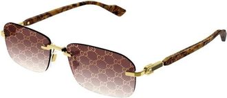 Gucci Gg1221S Sonnenbrille - - Accessories - unisex - Gelb - 56 MM