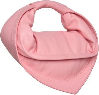 Federico Cina Womens Mini Tortellino Bag Pink Lambskin Handbags Hand