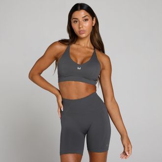 MyProtein Brassi&egrave;re de sport sans couture Tempo Ultra MP femme - Gris robuste - XS