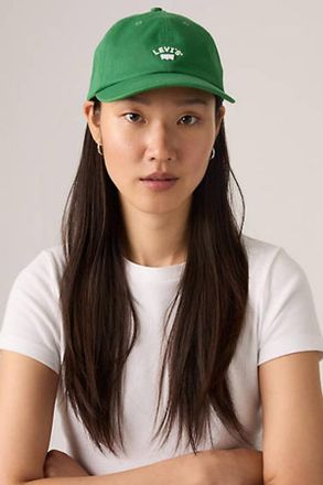 Levi's Casquette Logo Lazy Girl - Homme - Vert / Verdant Green - One Size