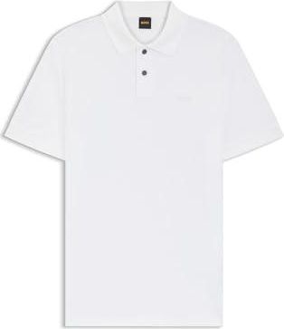 BOSS Hommes Prime Polo en piqu&eacute; de Coton avec Logo imprim&eacute;