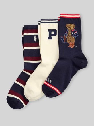 Polo Ralph Lauren Socken aus Baumwoll-Mix im 3er-Pack